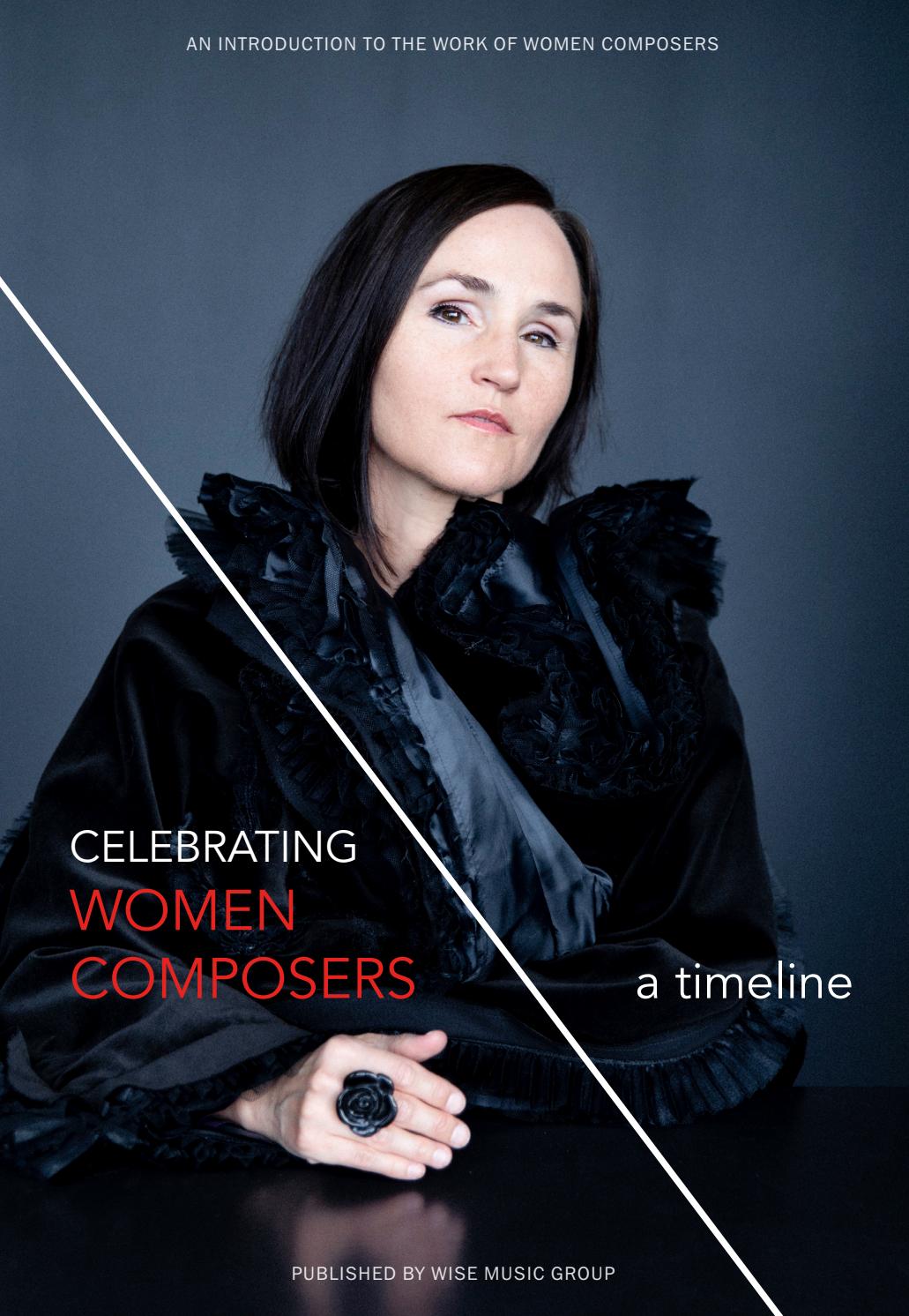 Celebrating Women Composers: A Timeline (2020 Edition) by ...