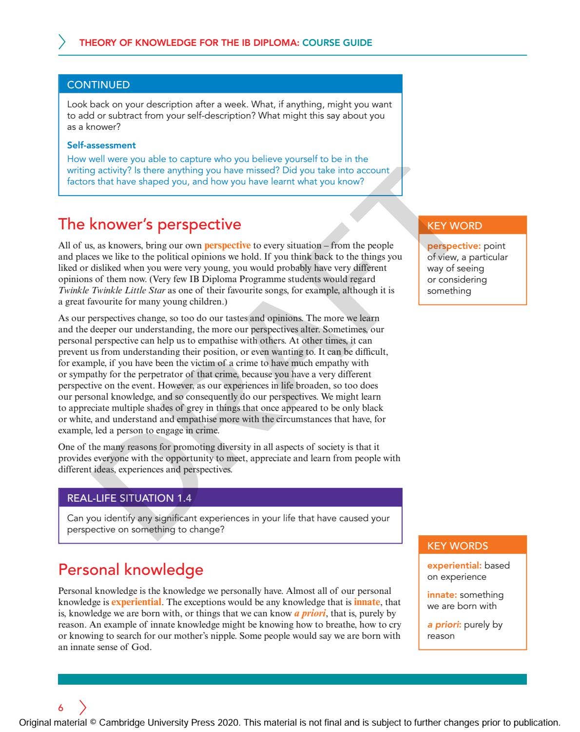 IB TOK Executive Preview by Cambridge International Education - Issuu