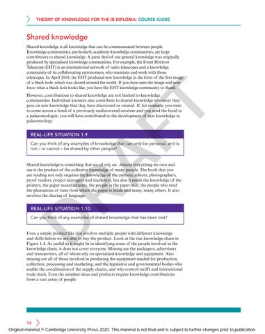 IB TOK Executive Preview by Cambridge International Education - Issuu