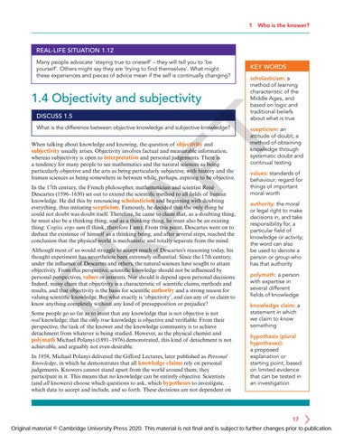 IB TOK Executive Preview by Cambridge International Education - Issuu