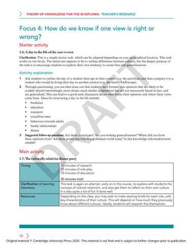 IB TOK Executive Preview by Cambridge International Education - Issuu