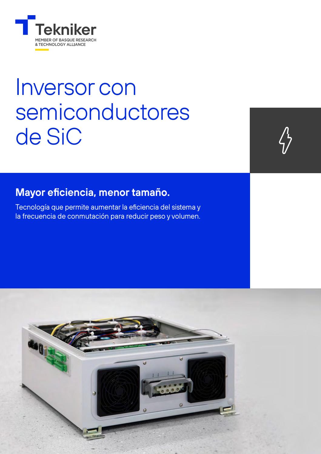 Inversor con semiconductores de SiC by Tekniker - Issuu