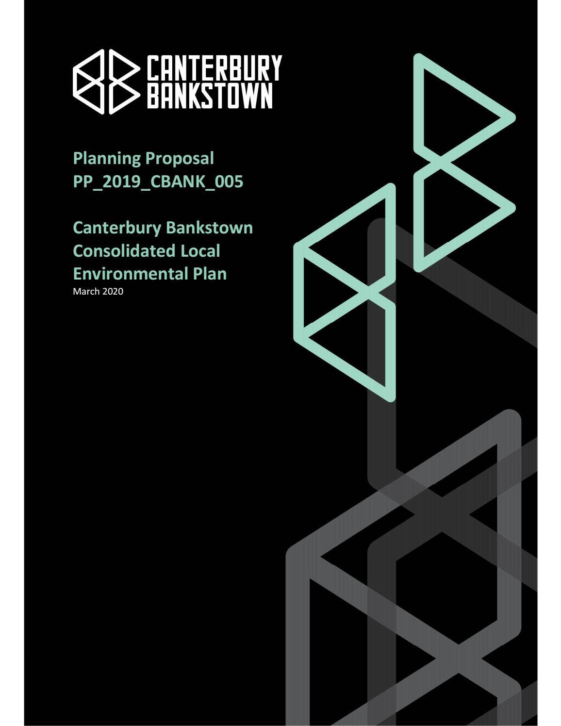 Planning Proposal Local Environmental Plan by cbcity - Issuu