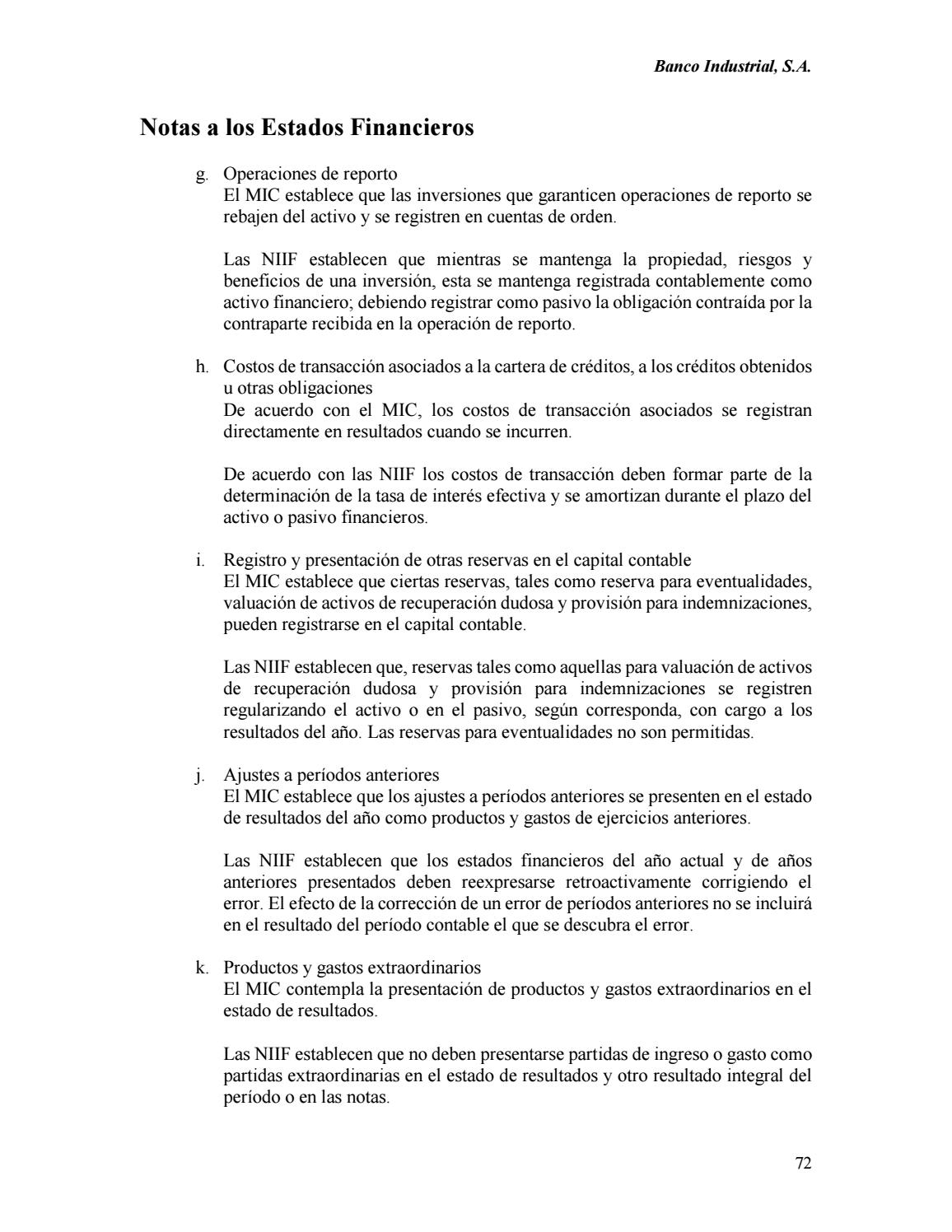 Informe De Estados Financieros 2019 Y 2018 Bi By Corporación Bi Issuu