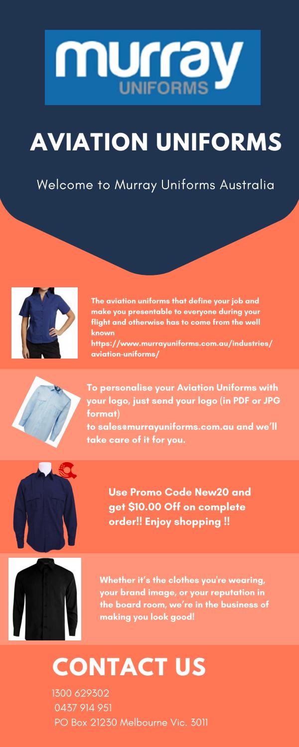 Aviation Uniforms - Murray Uniforms Australia by murrayuniforms - Issuu