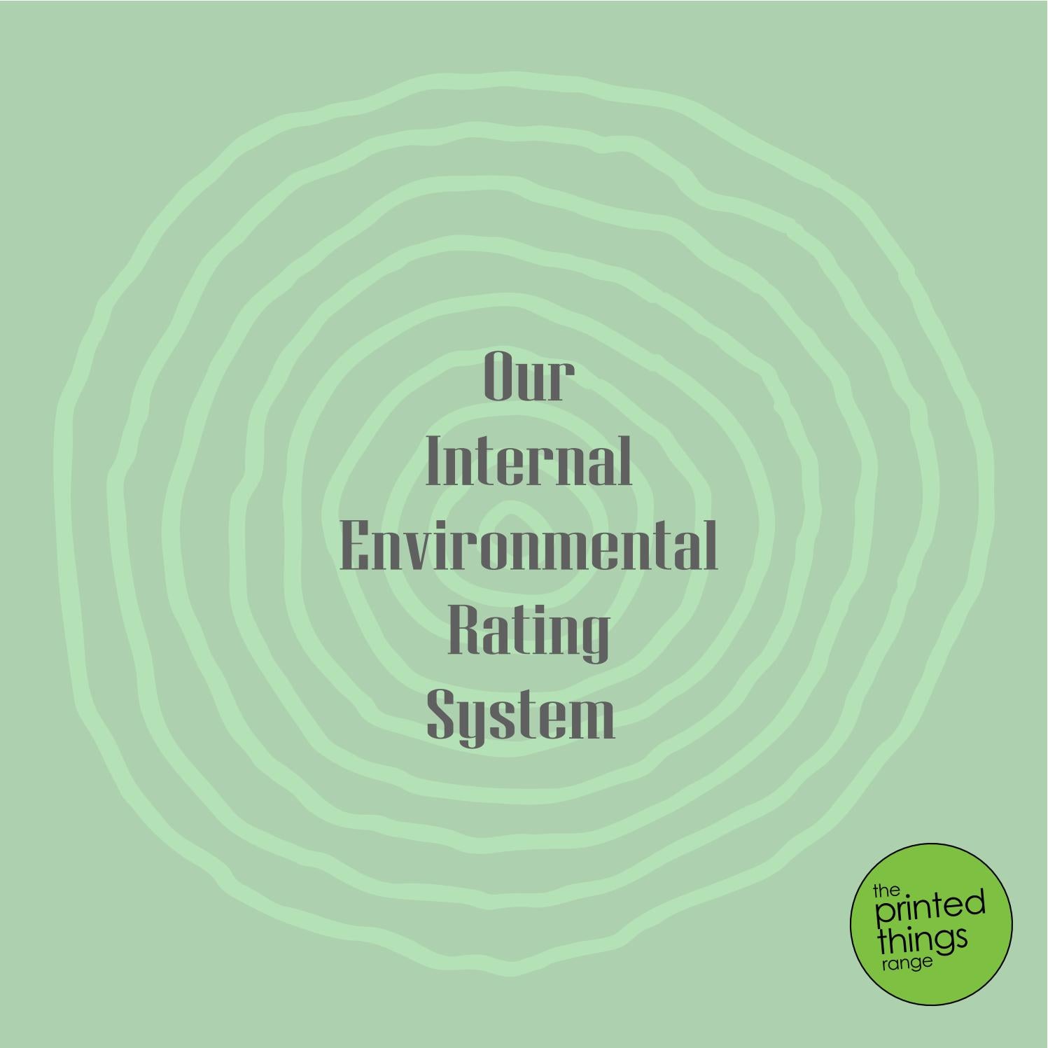 Printed Things Environmental Ratings by Printed Things - Issuu