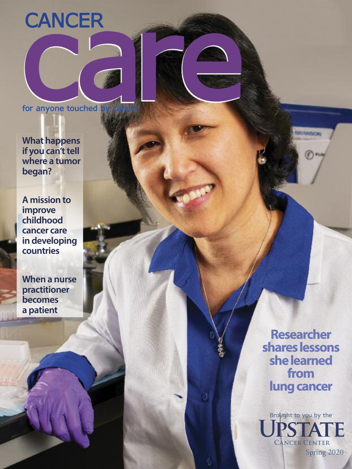 Cancer Care magazine, Spring 2020 by Upstate Medical University - Issuu