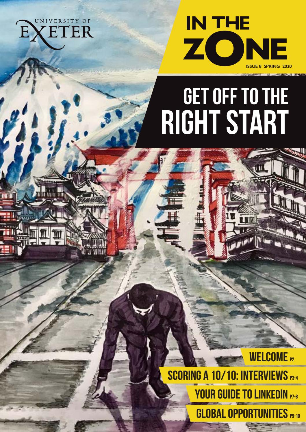 In the Zone - Spring 2020 by University of Exeter - Issuu