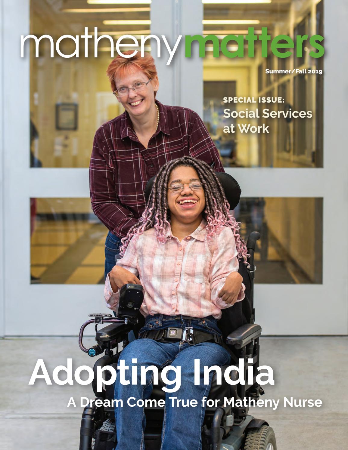 Matheny Matters Summer/Fall 2019 by Matheny School and Hospital, Inc ...