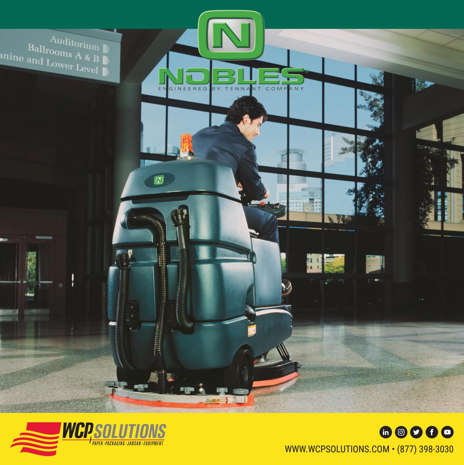Nobles Floor Machines - WCP Solutions by WCP Solutions - Issuu
