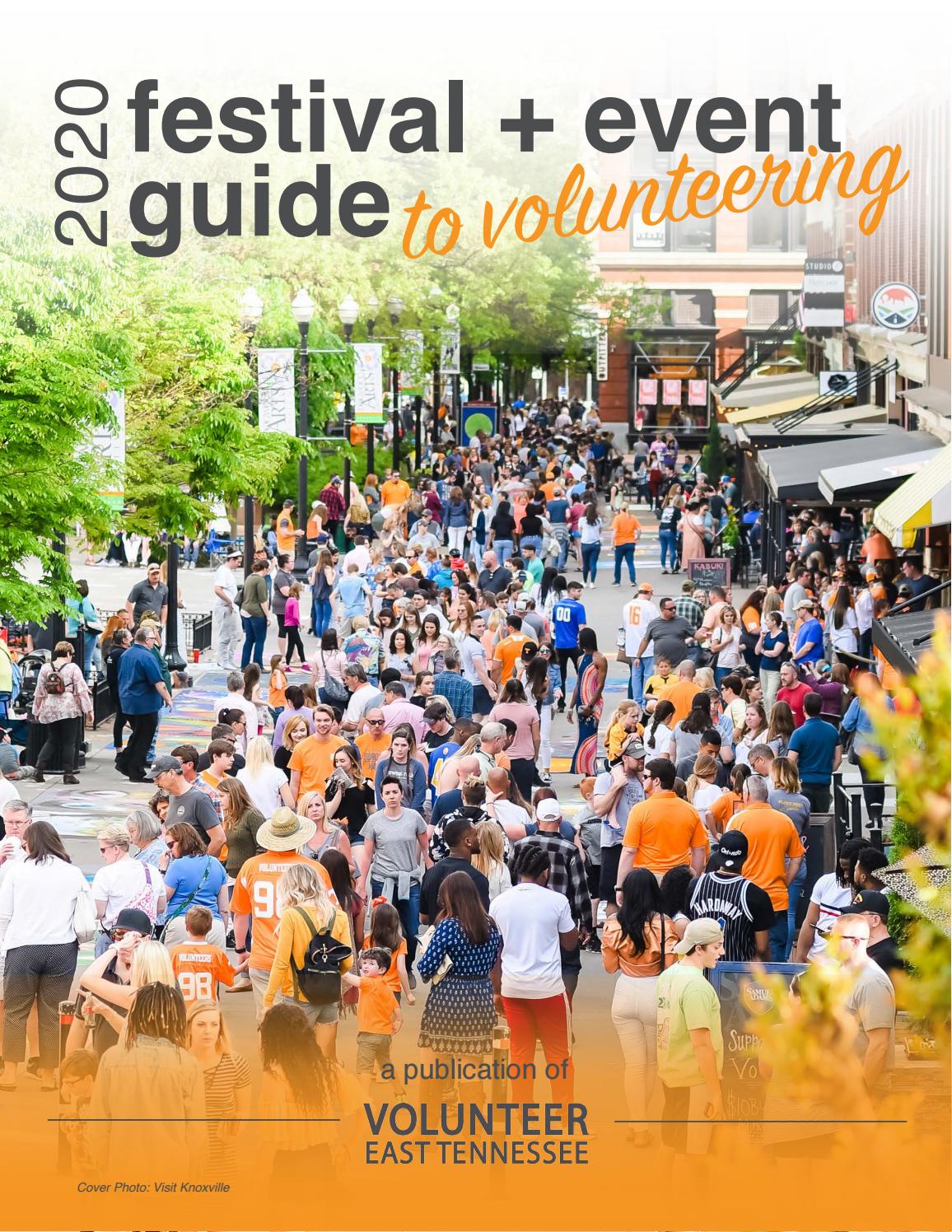 2020 Volunteer East Tennessee Festival & Event Guide to Volunteering by ...