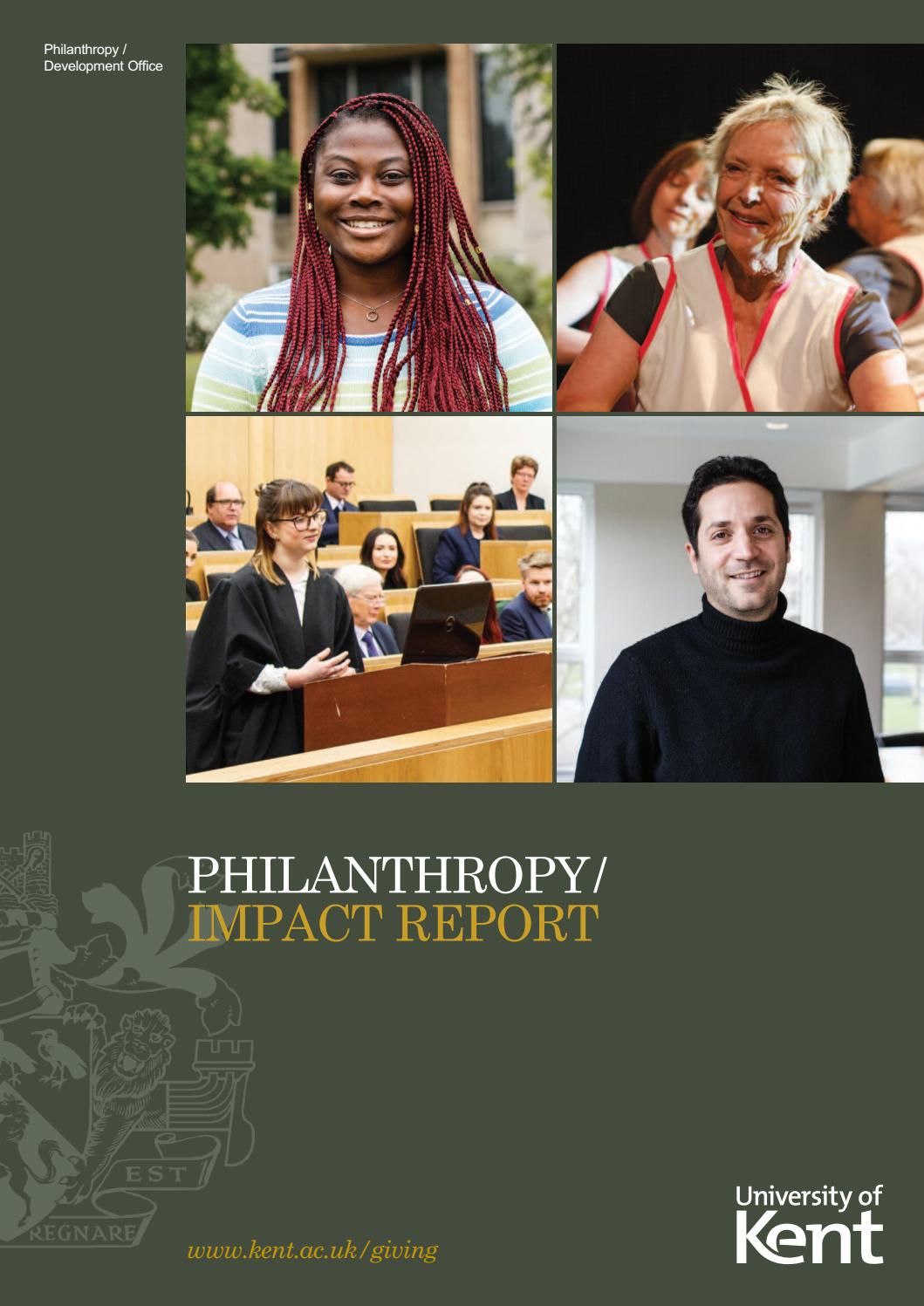 Philanthropy Impact Report by University of Kent - Issuu