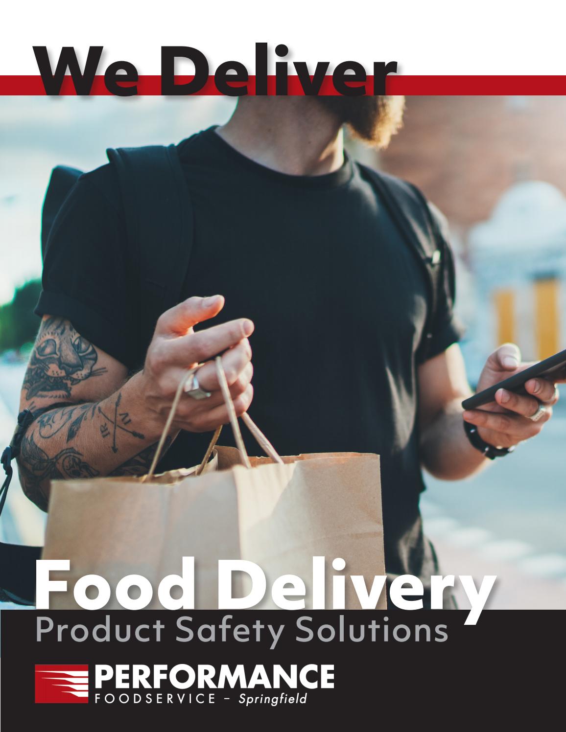 Food Delivery: Product Safety Solutions by Performance Foodservice - Issuu