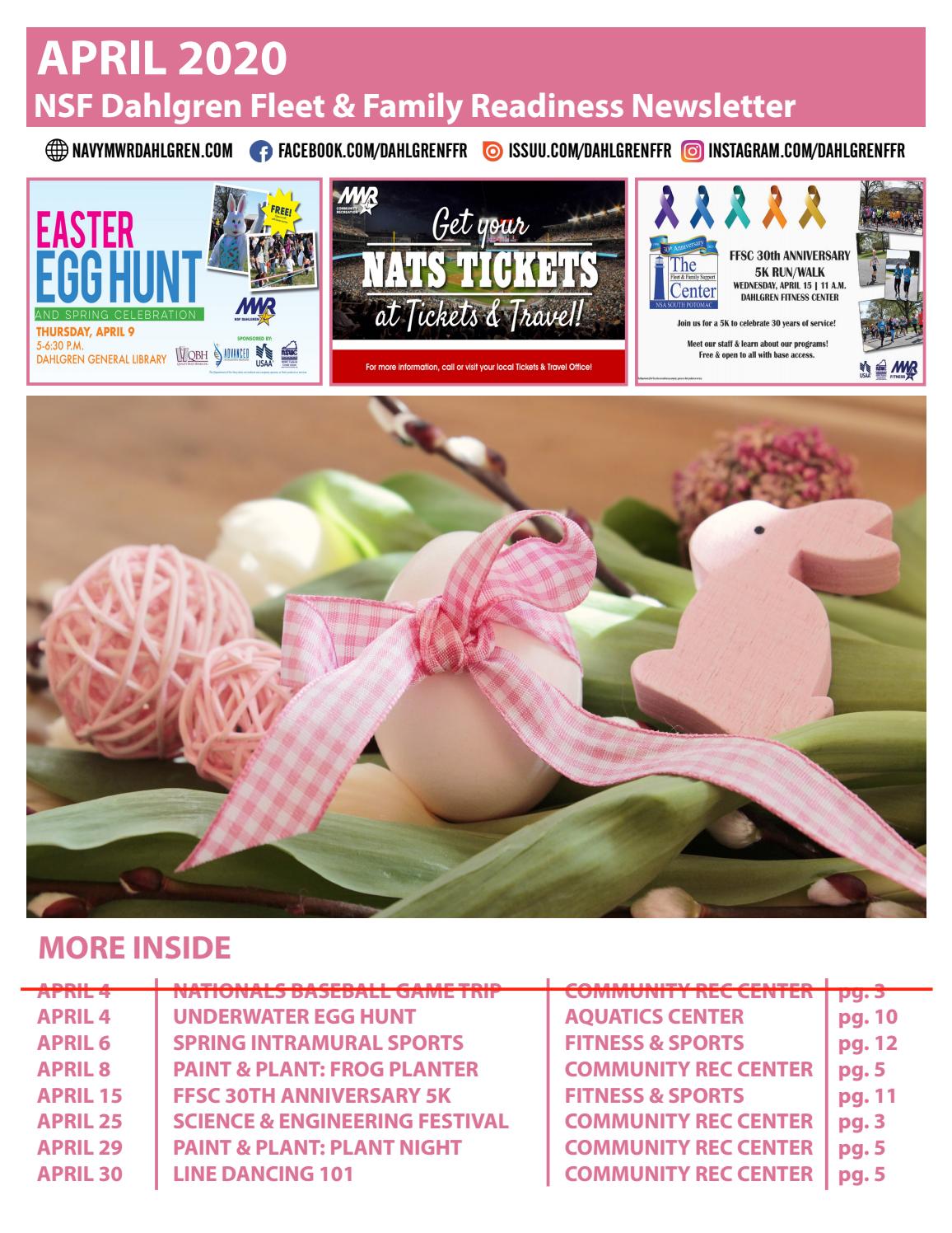 NSF Dahlgren Fleet & Family Readiness April Newsletter 2020 by Dahlgren ...