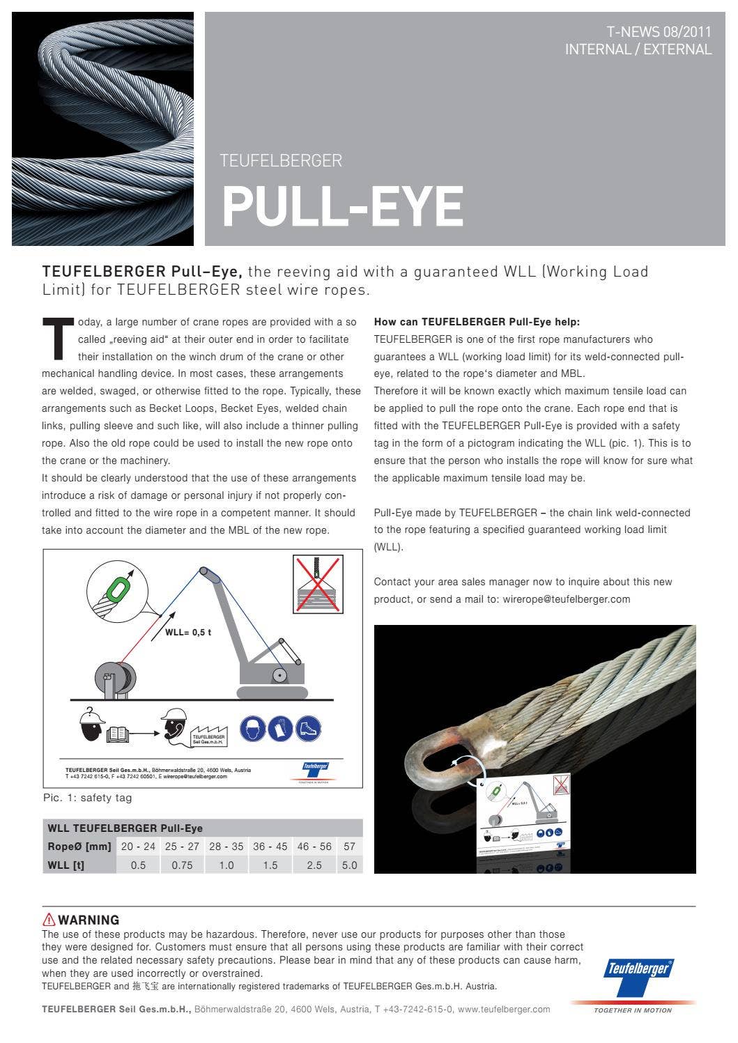 Pull-eye by pewag - Issuu