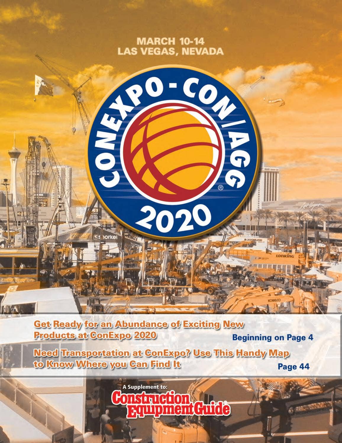 ConExpo-Con/AGG 2020 Magazine by Construction Equipment Guide - Issuu