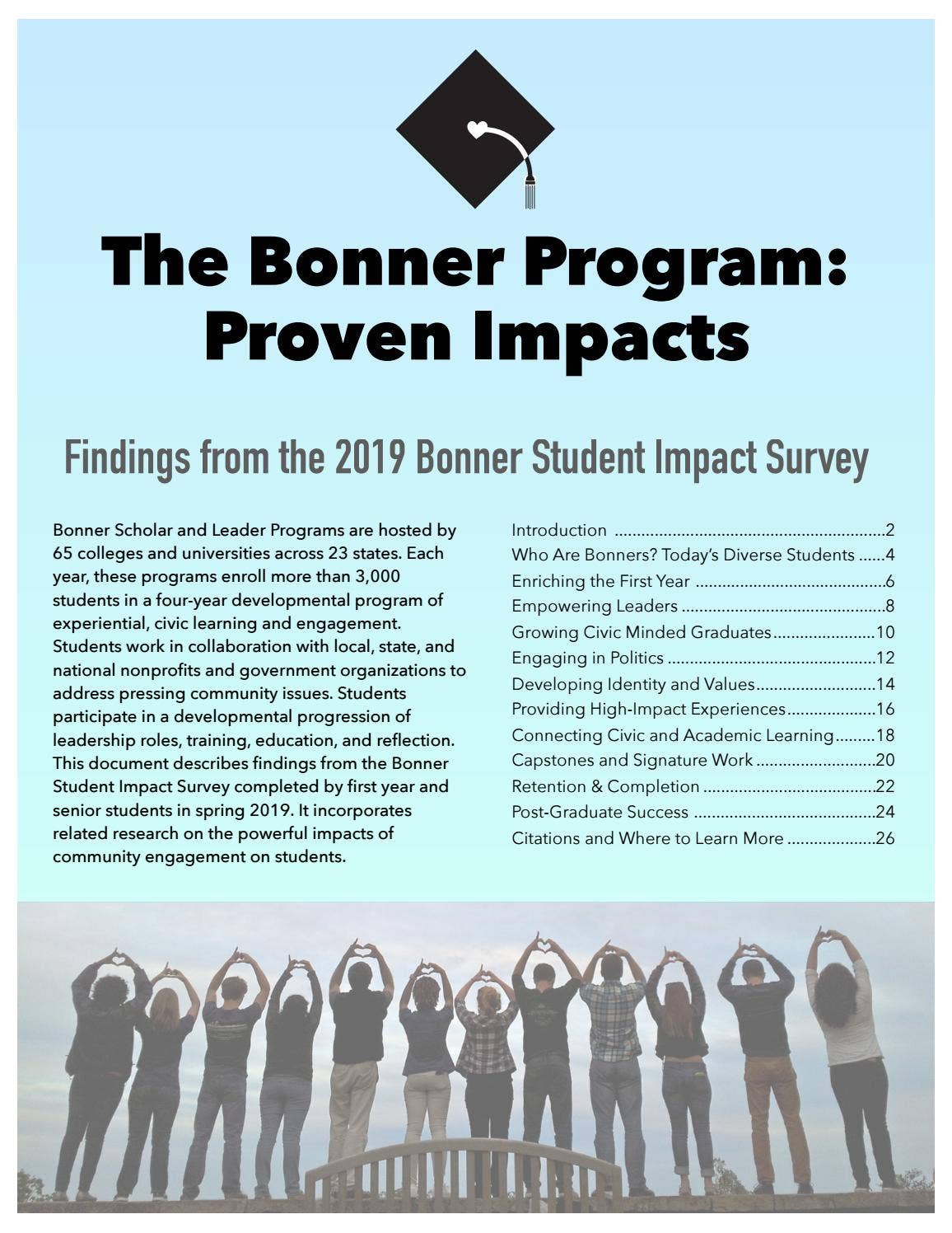 The Bonner Program: Proven Impacts - Findings from the 2019 Bonner ...