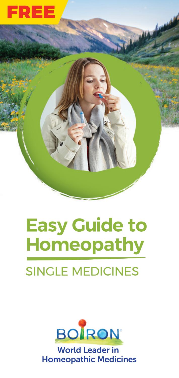 Easy Guide to Boiron Homeopathic Medicines by Boiron USA - Issuu