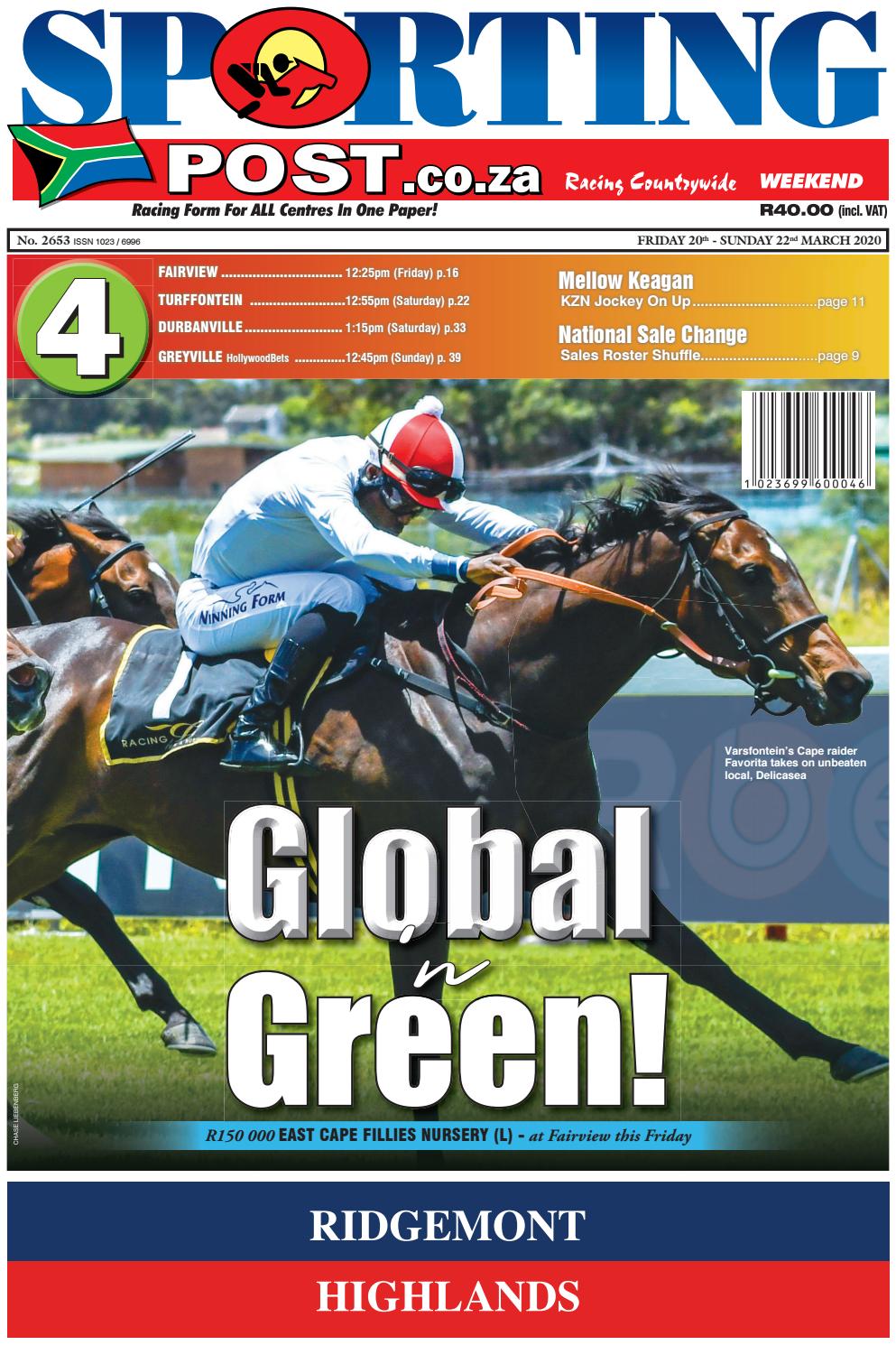 20-22 Mar #2653 Sporting Post by Sporting Post - Issuu