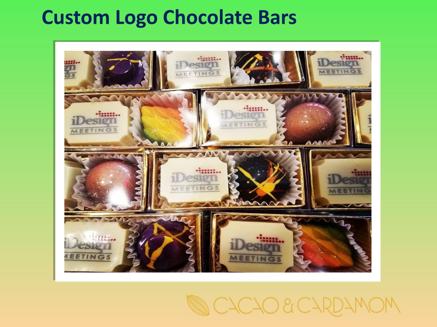 Custom Logo Chocolate Bars | Custom Logo Chocolate Gifts by ...