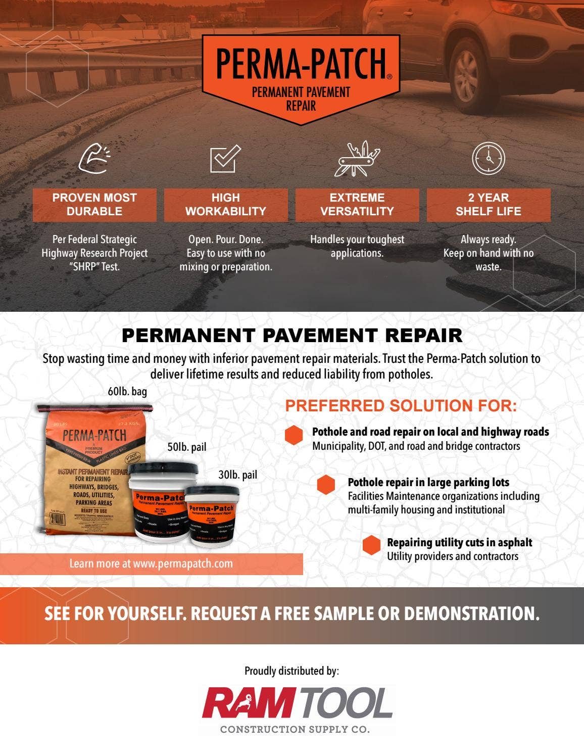 Perma Patch Flyer by Ram Tool Construction Supply Co. - Issuu