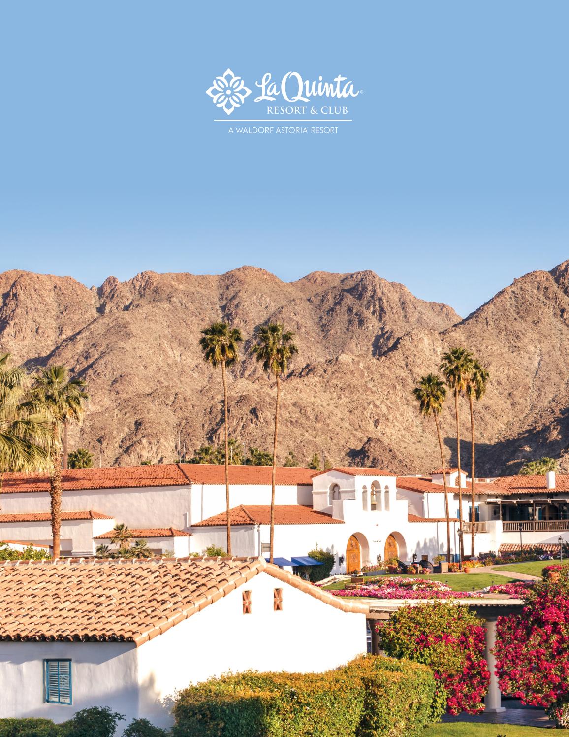 La Quinta Resort & Club 2020 Brochure by La Quinta Resort & Club and ...