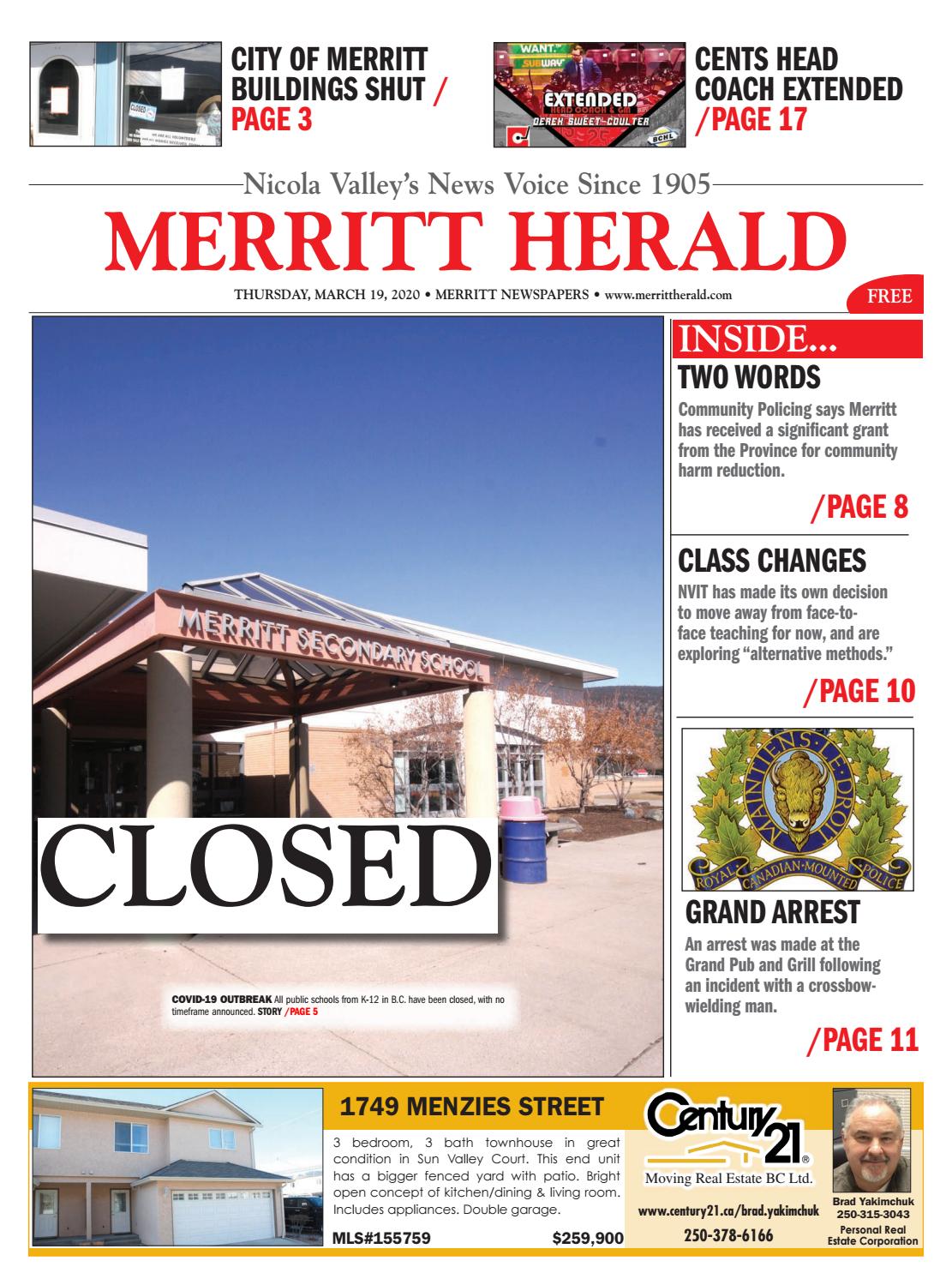 March 19 by Merritt Herald - Issuu