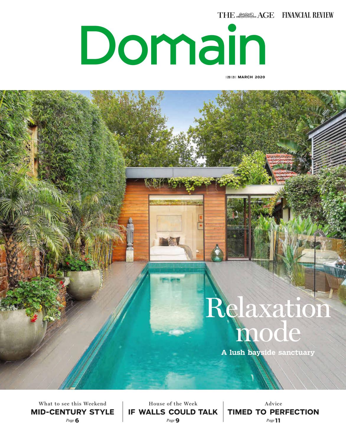 Domain - The Age, March 21, 2020 by Domain Magazines - Issuu