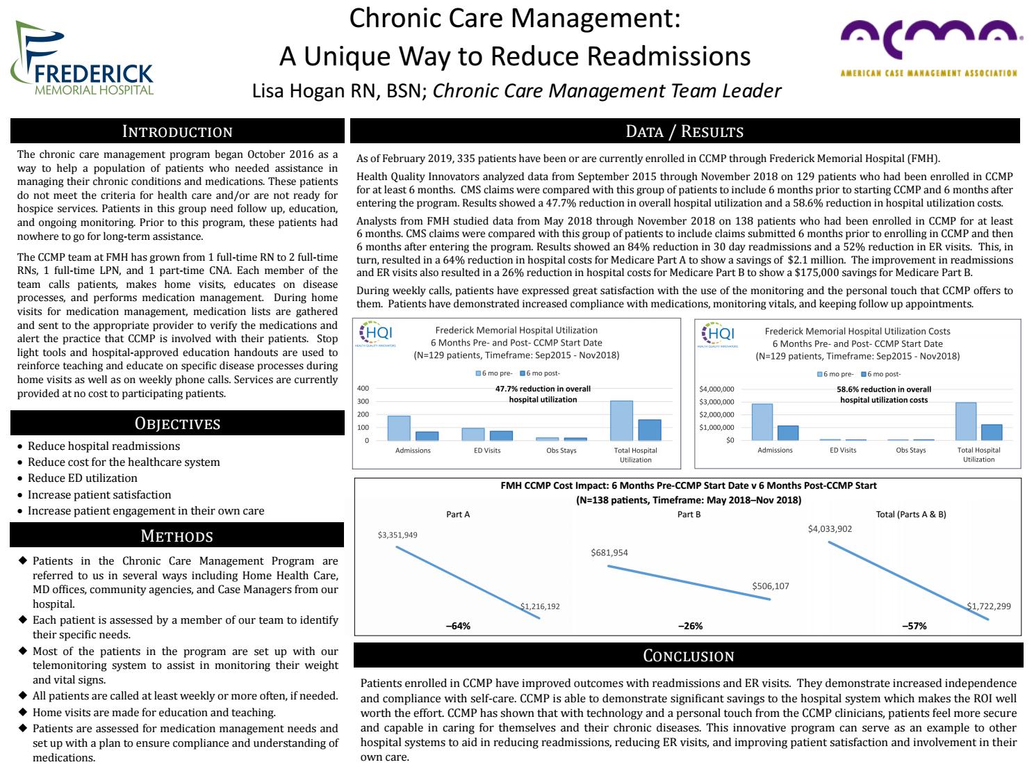 2019 ACMA National Poster: Chronic Care Management by ACMA - Issuu