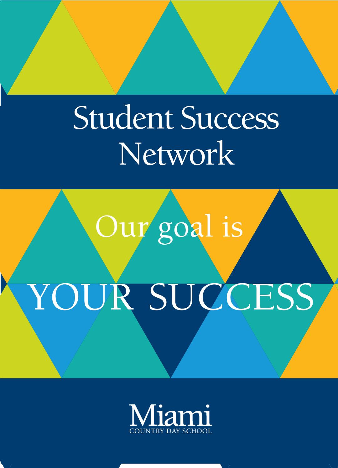 Student Success Network Brochure 2020 by Miami Country Day School - Issuu
