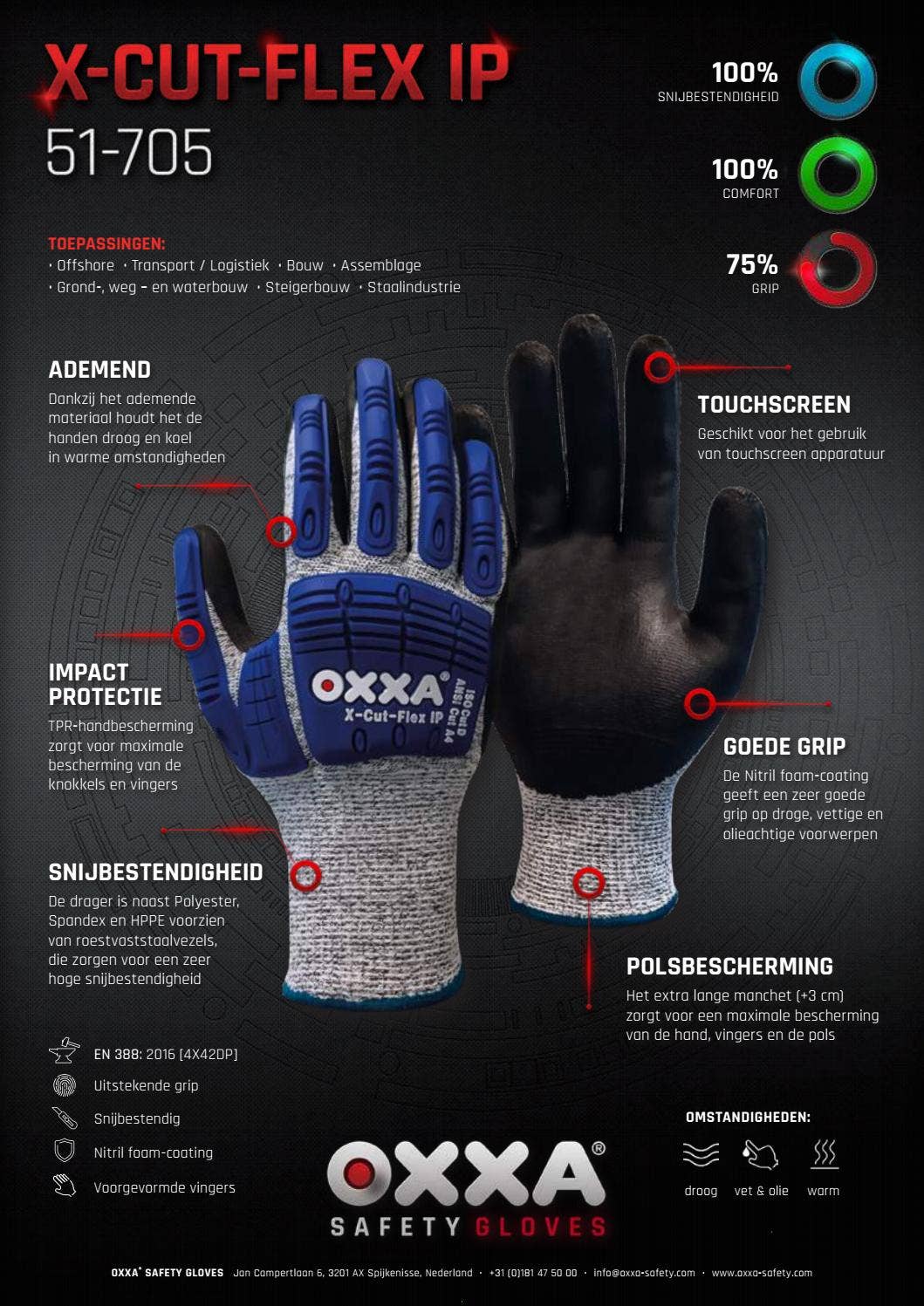 OXXA safety gloves by Zijlstra Beroepskleding - Issuu