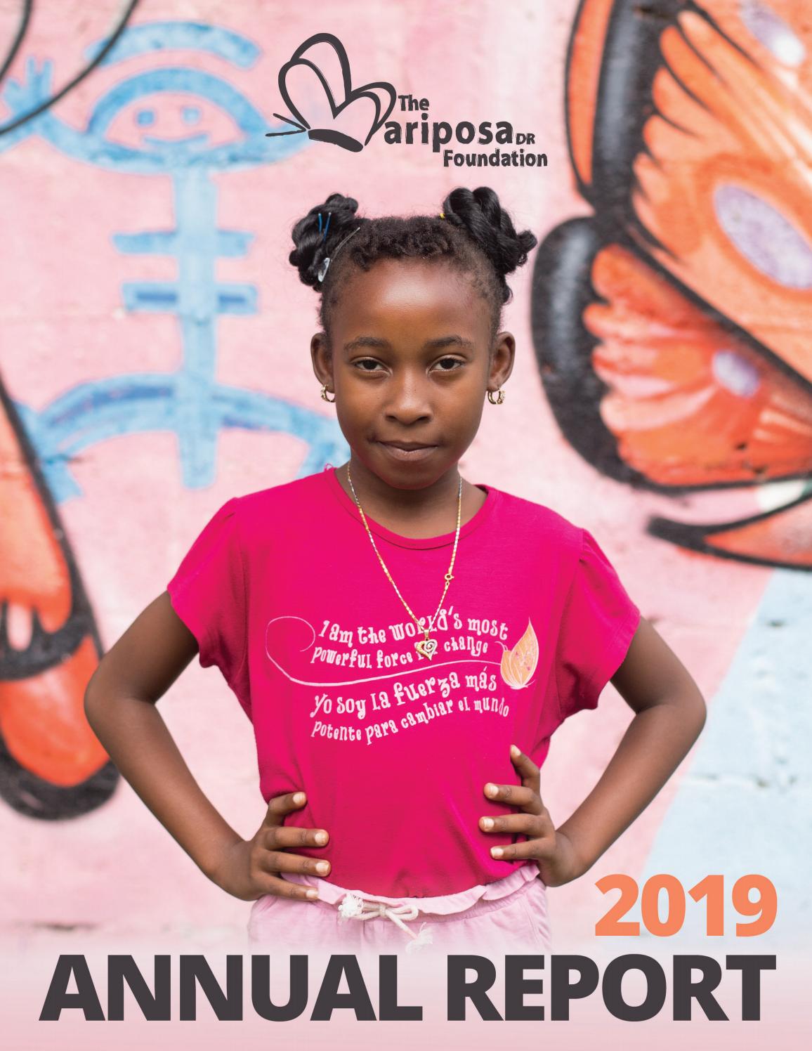 MDRF 2019 Annual Report by The Mariposa DR Foundation - Issuu