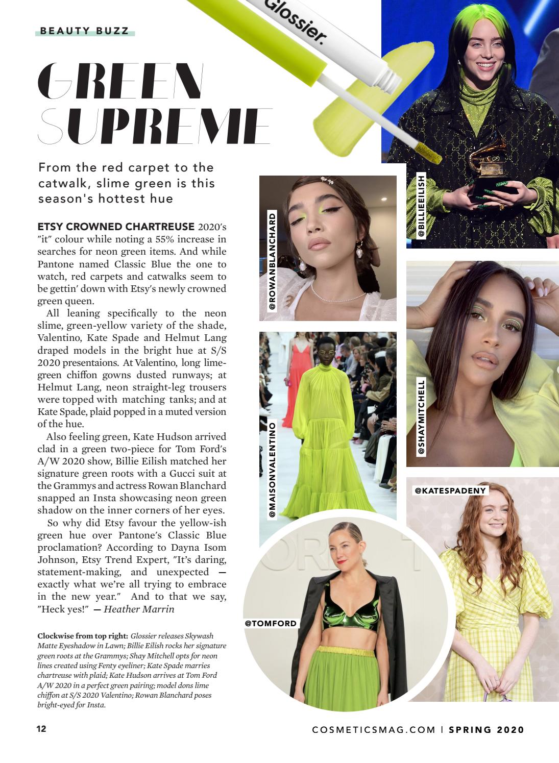 Cosmetics Magazine, The Clean Beauty Issue, Spring 2020 by Cosmetics ...