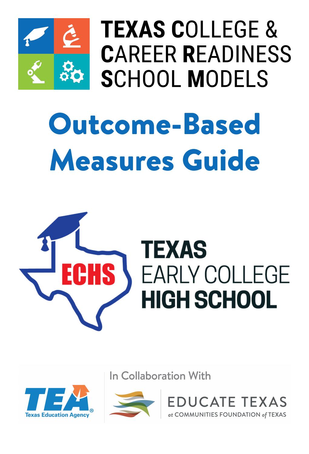 ECHS OBMs by Educate Texas - Issuu