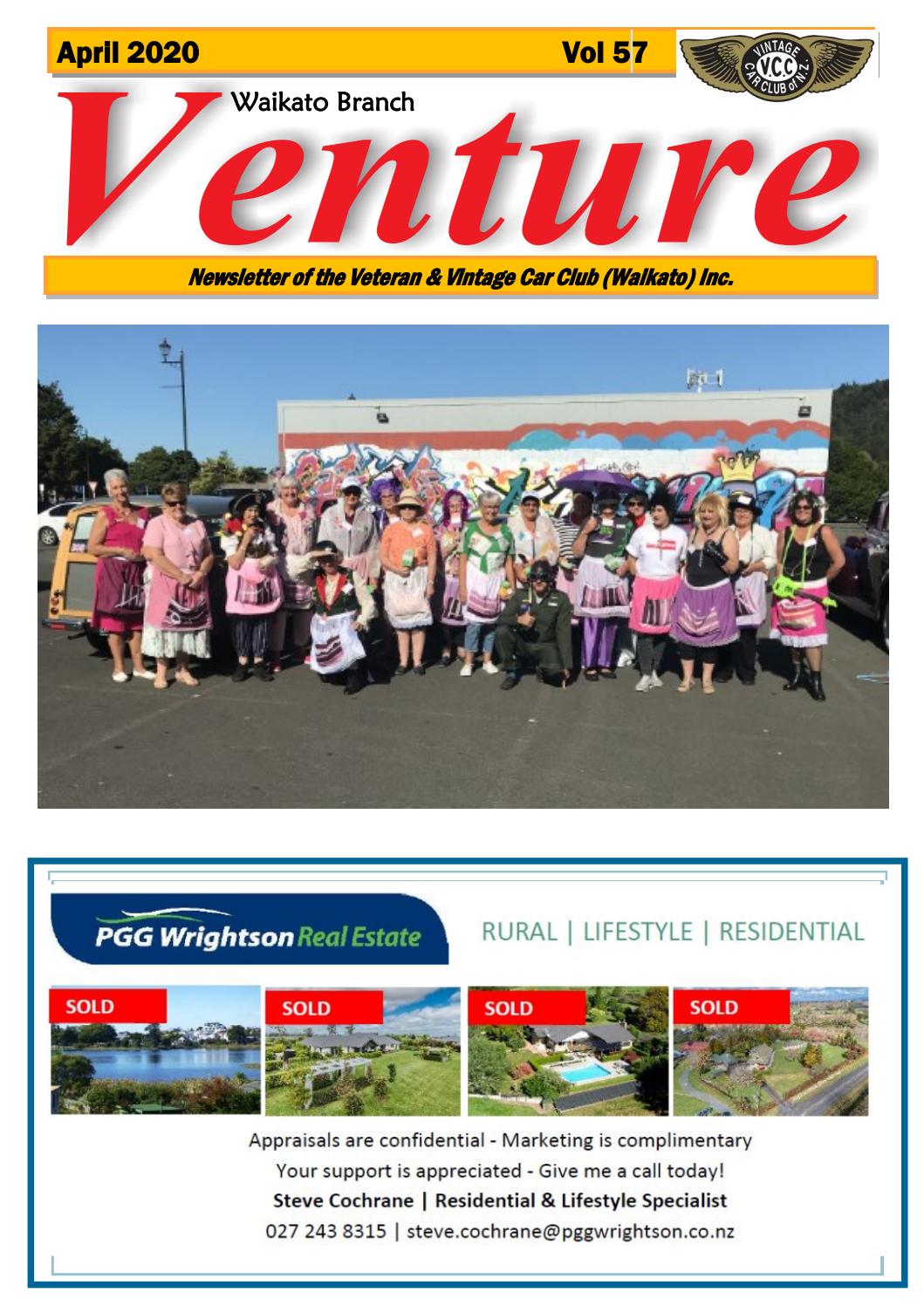 Waikato VCC - April 2020 by Vintage Car Club of New Zealand - Issuu