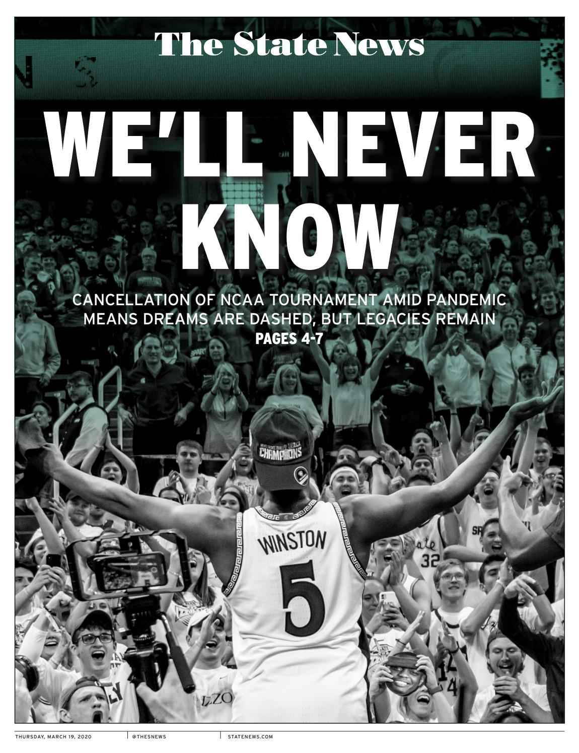 The State News, March 19, 2020 by The State News - Issuu