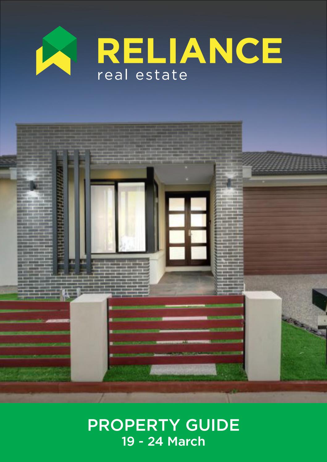 Property Guide 19 - 24 March by Reliance Real Estate - Issuu
