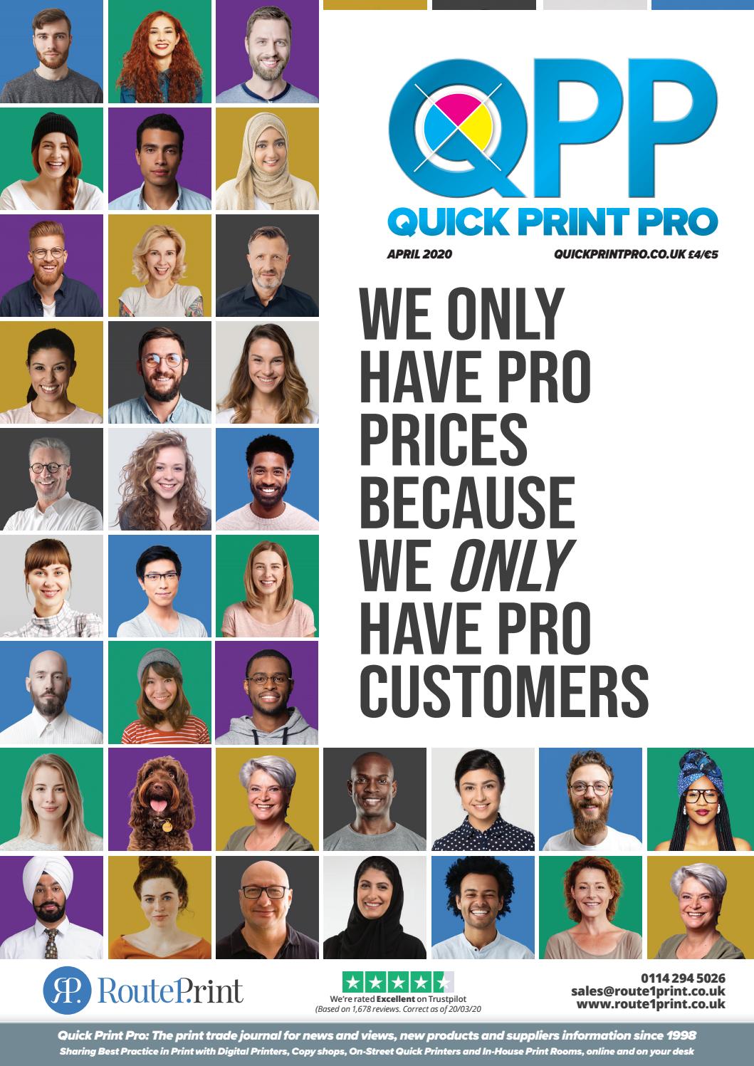 Quick Print Pro, April 2020 by The Magazine Production Company - Issuu