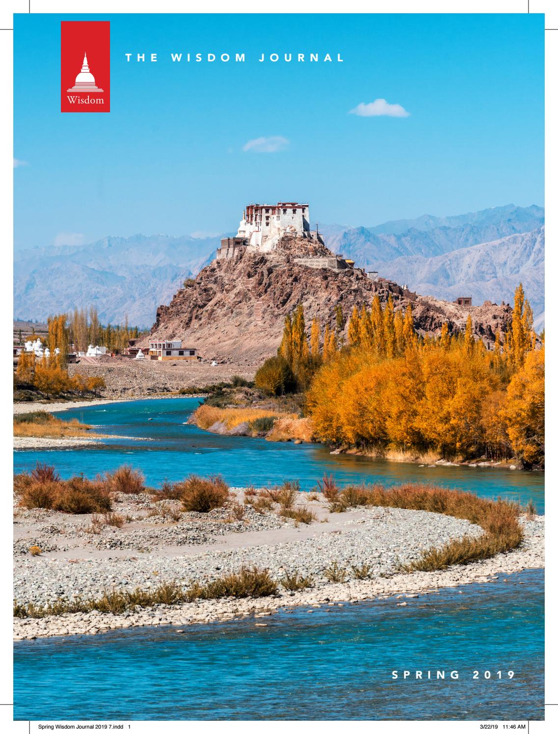 Wisdom Journal Spring 2019 by Wisdom Publications - Issuu