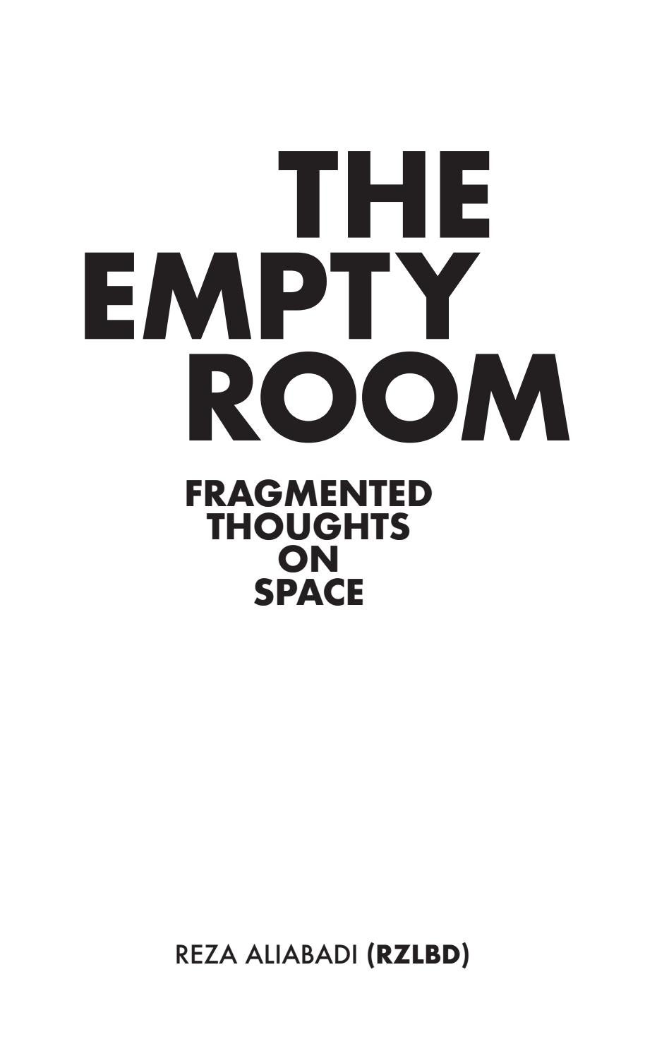 The Empty Room by Actar Publishers - Issuu