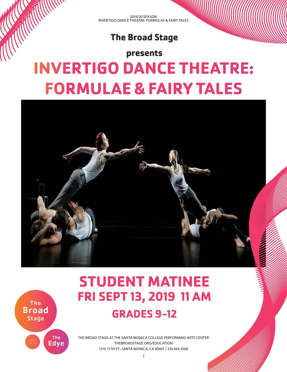 Invertigo Dance Theatre: Formulae & Fairy Tales by The Broad Stage - Issuu
