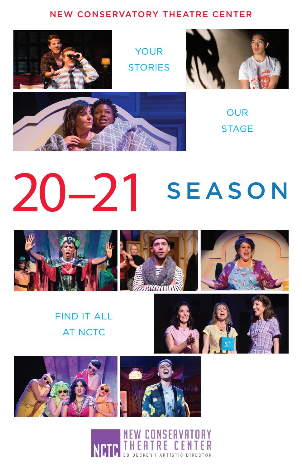 NCTC's 20-21 Season Brochure by New Conservatory Theatre Center - Issuu