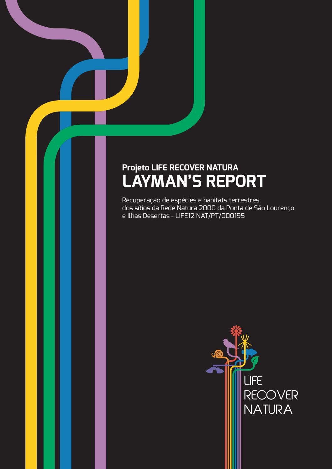 LAYMAN’S REPORT - Projeto LIFE RECOVER NATURA by Instituto das ...