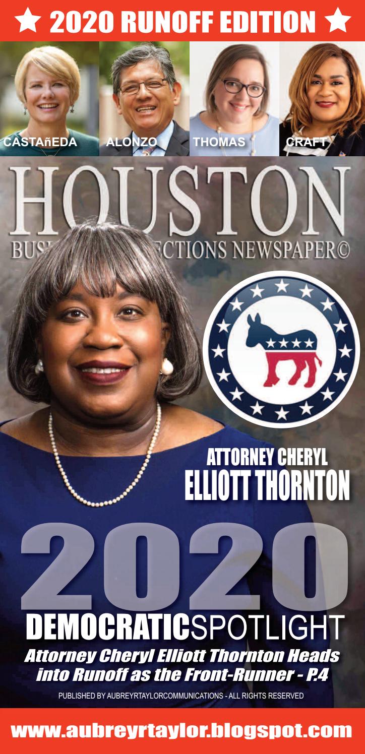 Cheryl Elliott Thornton - Tuesday, July 14, 2020, Democratic Runoff ...