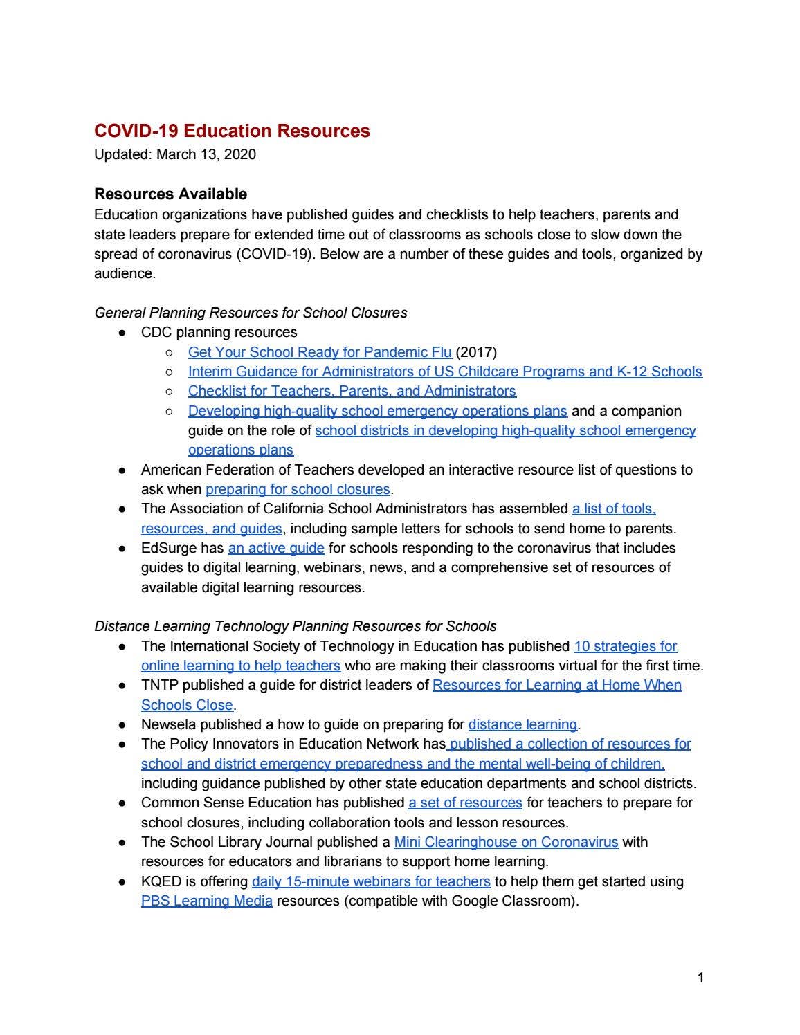 COVID-19 Education Resources by Hawaii Community Foundation - Issuu
