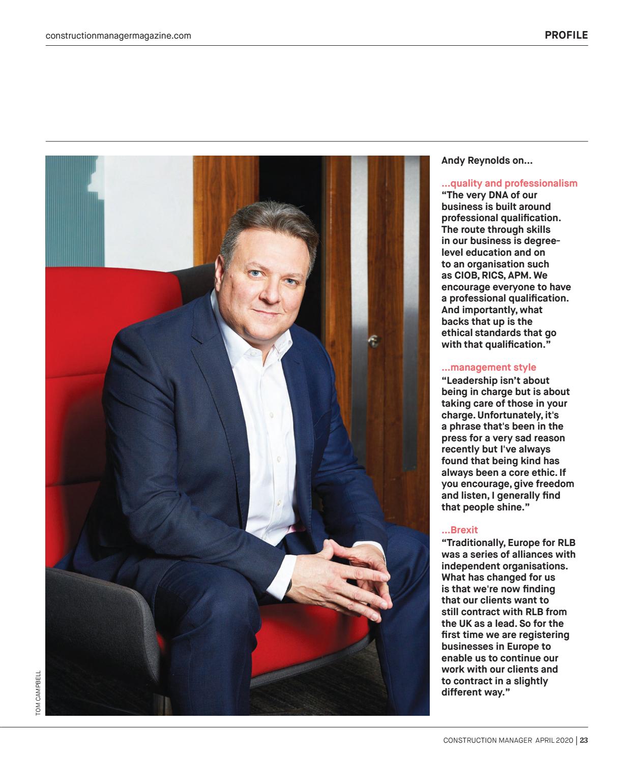 Construction Manager magazine by Construction Manager - Issuu