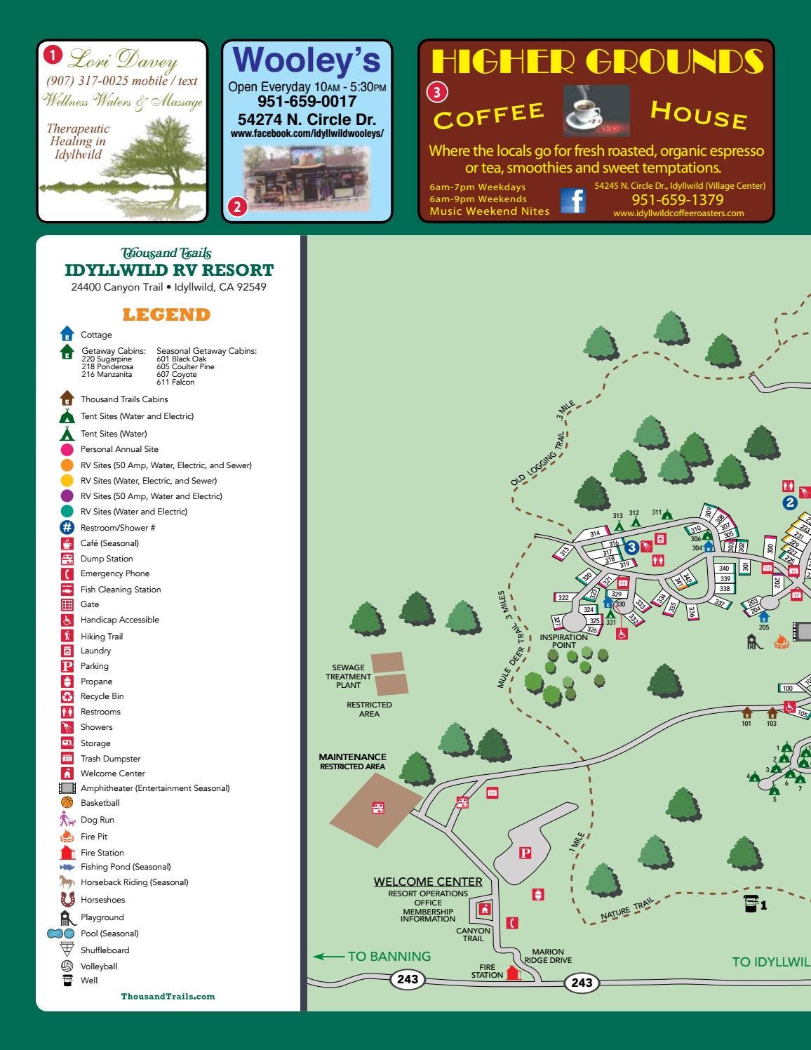 Thousand Trails Idyllwild RV Resort by AGS/Texas Advertising - Issuu