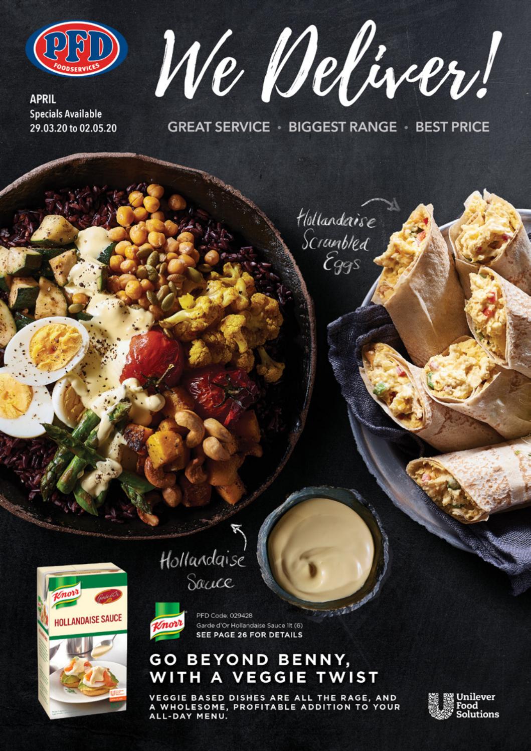 PFD We Deliver April 2020 by PFD Food Services - Issuu