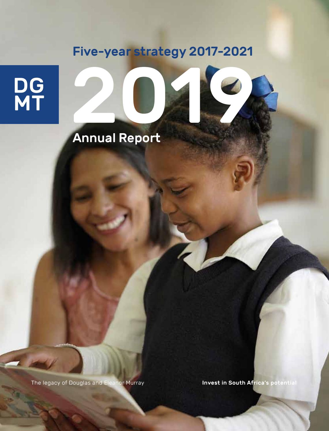 DGMT Annual Report 2019 by DG Murray Trust - Issuu