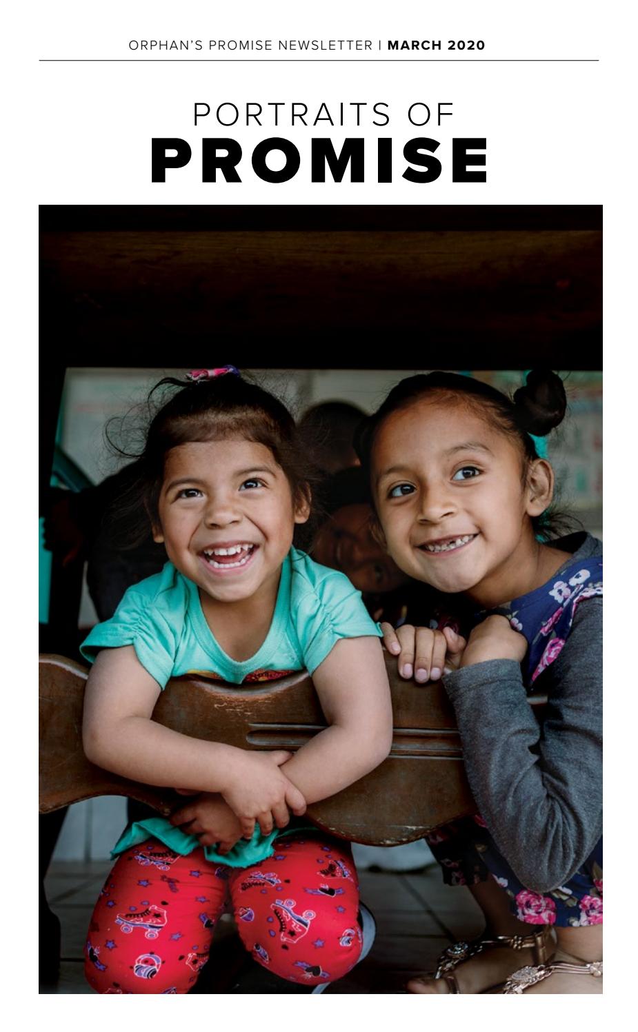 Portraits of Promise | March 2020 by Orphan's Promise - Issuu